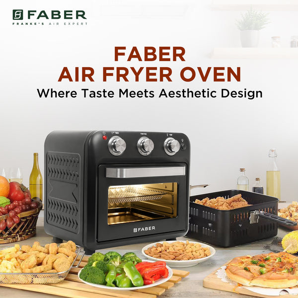 Buy Faber Best Hot Air Fryer FAF 20L OVEN 2in1 BK Online at Best Price - Buy now at ₹ 9,990