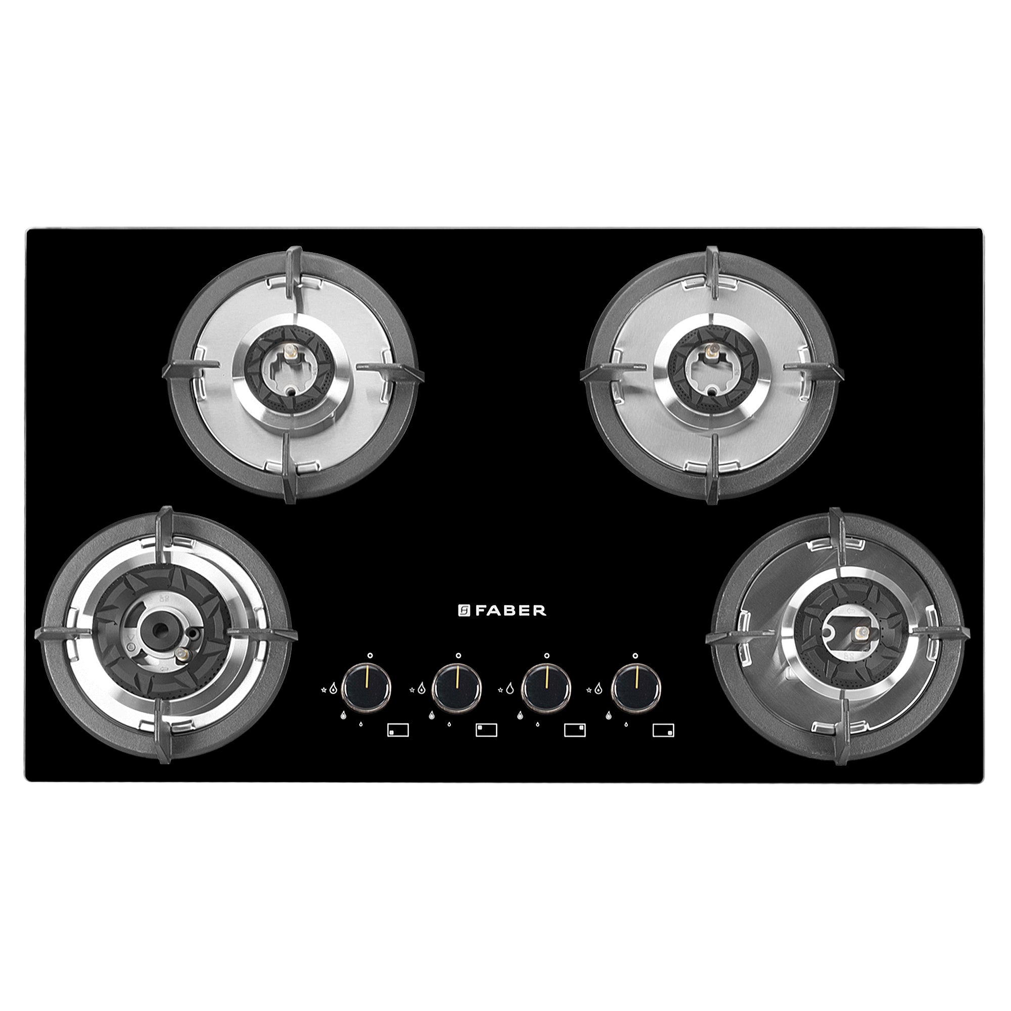Buy Faber HOB SUPERIA HT764 BR AI 4 Burner Hobtop Stove Online - Buy ...