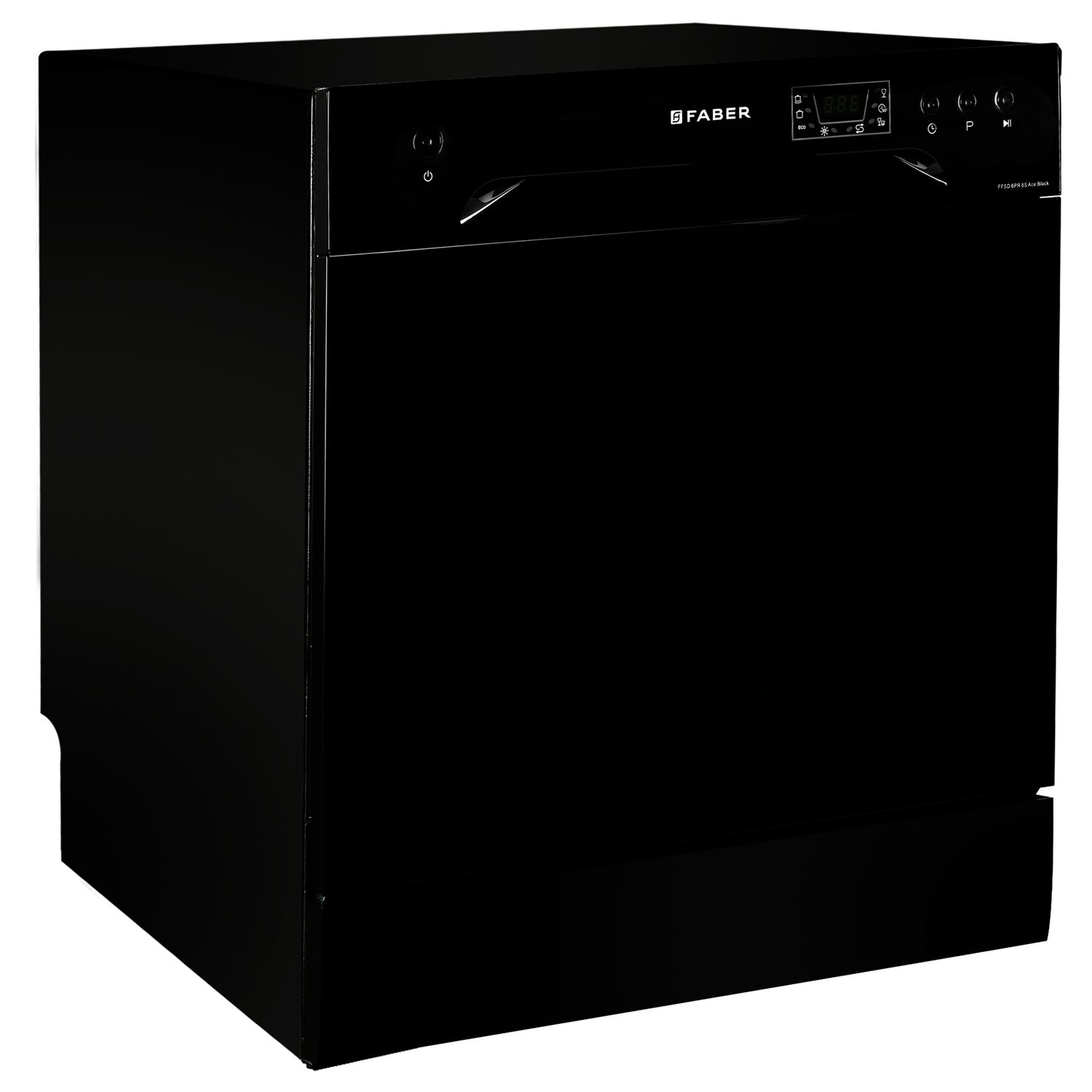 Buy FFSD 6PR 8S Ace Black Dishwashers Online - Faber - Buy now at ₹ 26,817