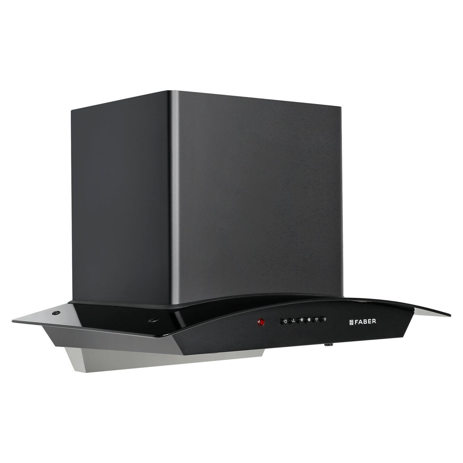Shop Faber HOOD ALPHA IN HC Push Button FL BK 60cm Kitchen Chimney ...