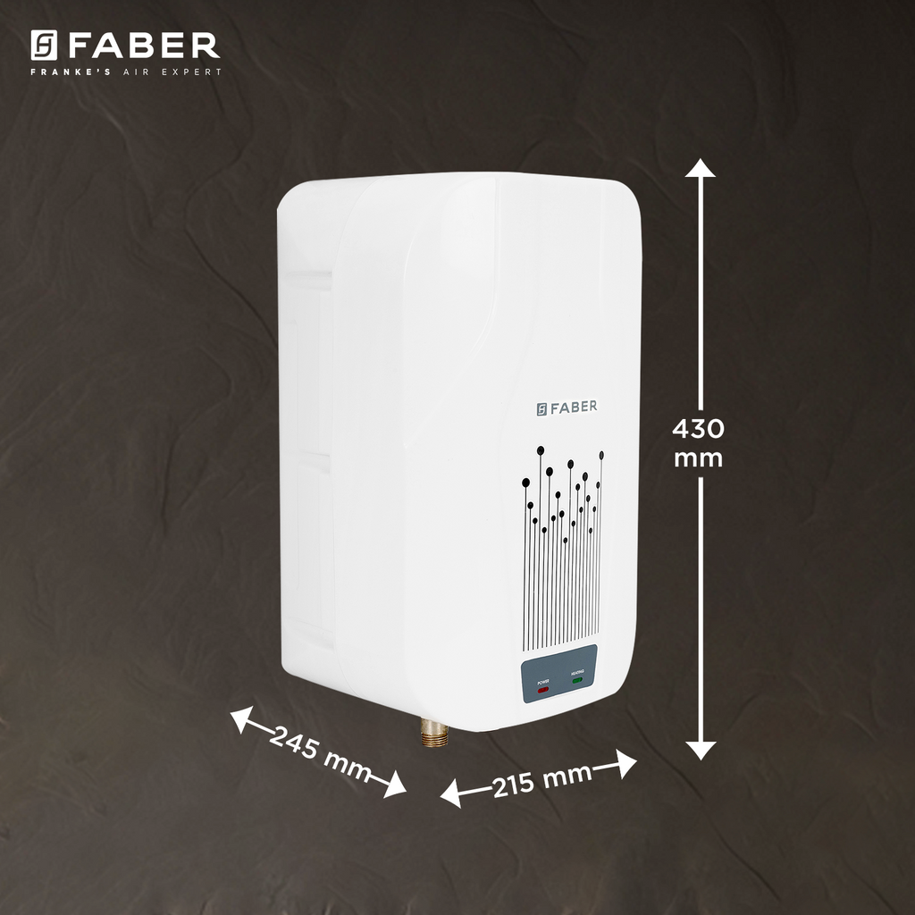 Faber FWG Zippy 5.0 Water Heater | Fast Heating & Energy Efficient - Buy now at ₹ 3,799