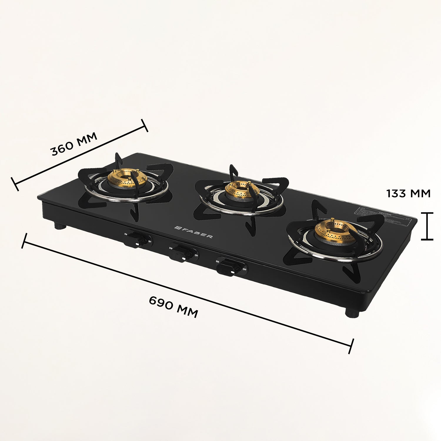 COOKTOP DAISY PRO 3BB - Buy now at ₹ 3,690