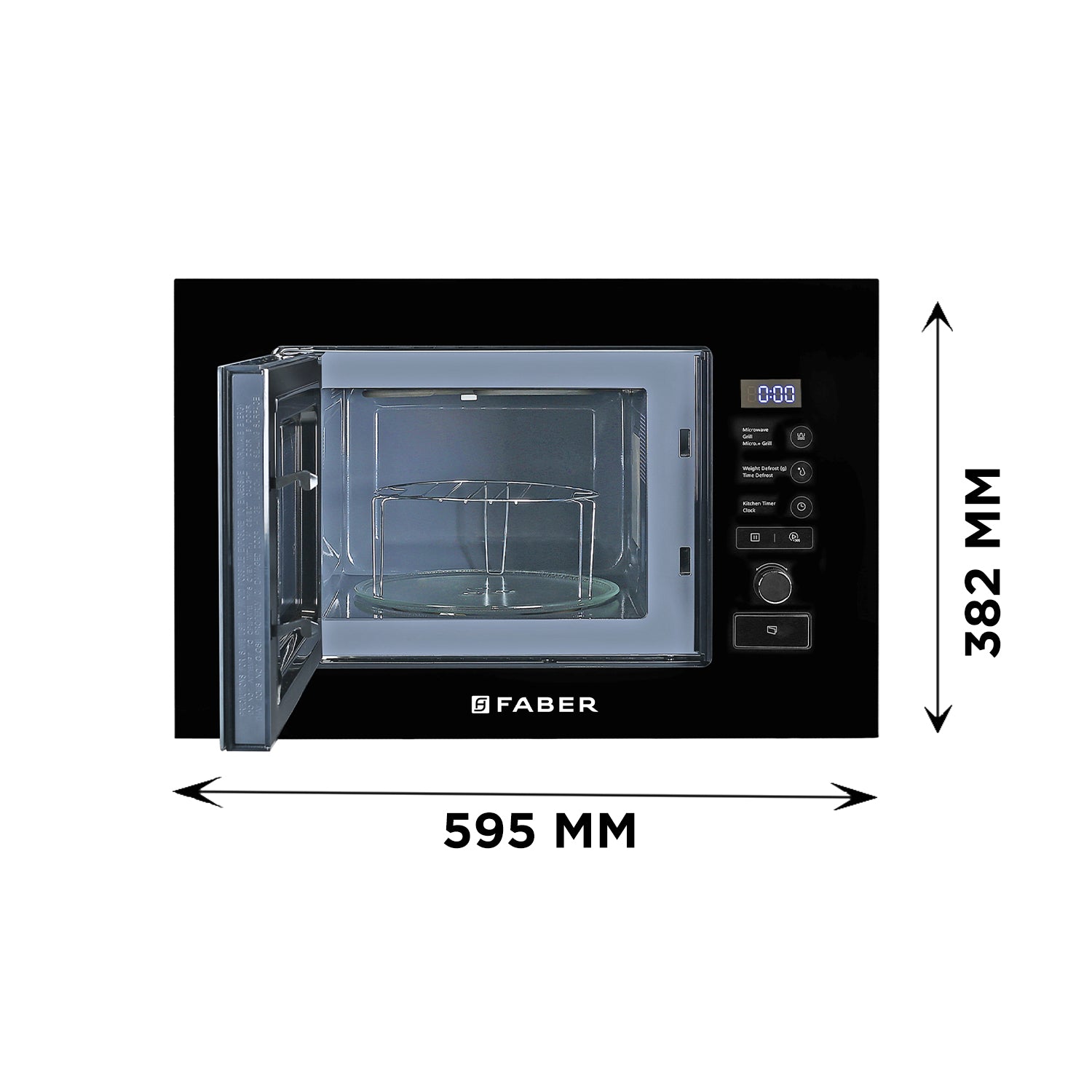 Best Built-in Microwave: FBI MWO 20 SG BK Model - Buy now at ₹ 36,375