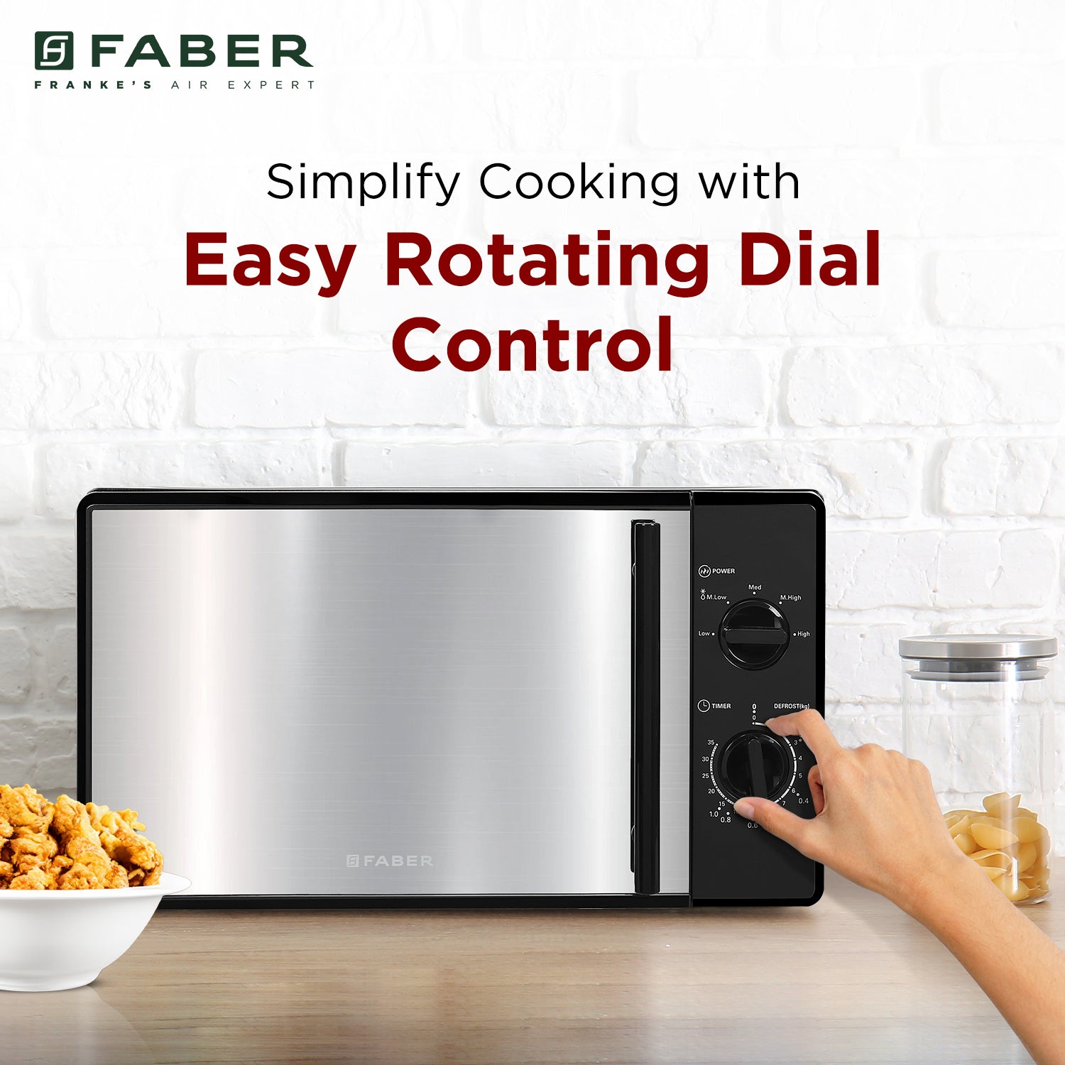 Buy Faber India Microwave Online Only at Rs. 6,000/- - Buy now at ₹ 6,299