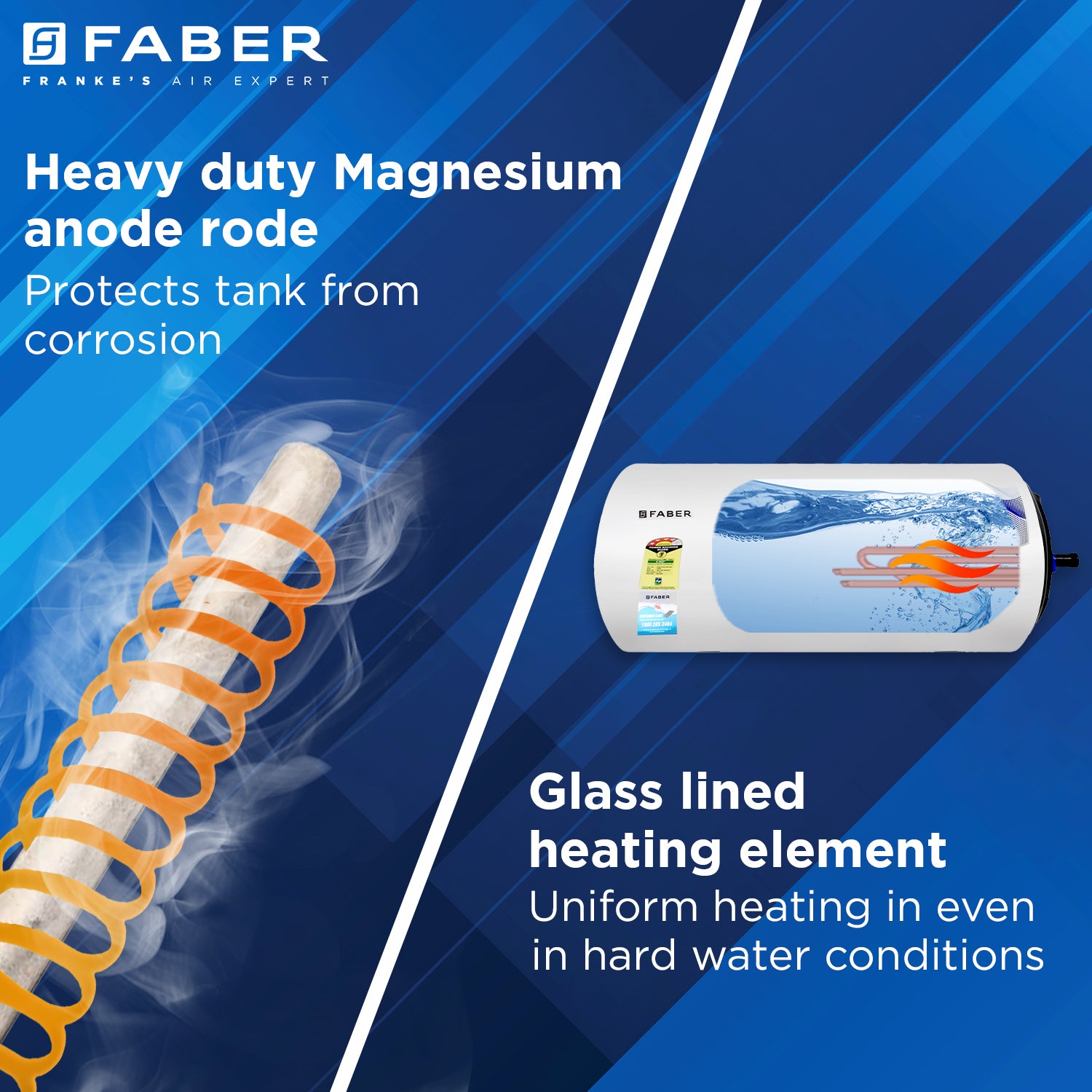 Buy FWG JAZZ RH (Storage Water Geyser) Water Heaters Online - Faber ...