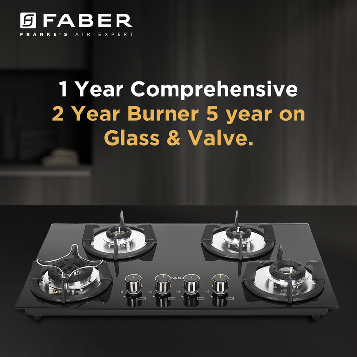 Faber 4-Burner Gas Appliances - 4 Burner Gas Stove - Buy Gas Stoves ...
