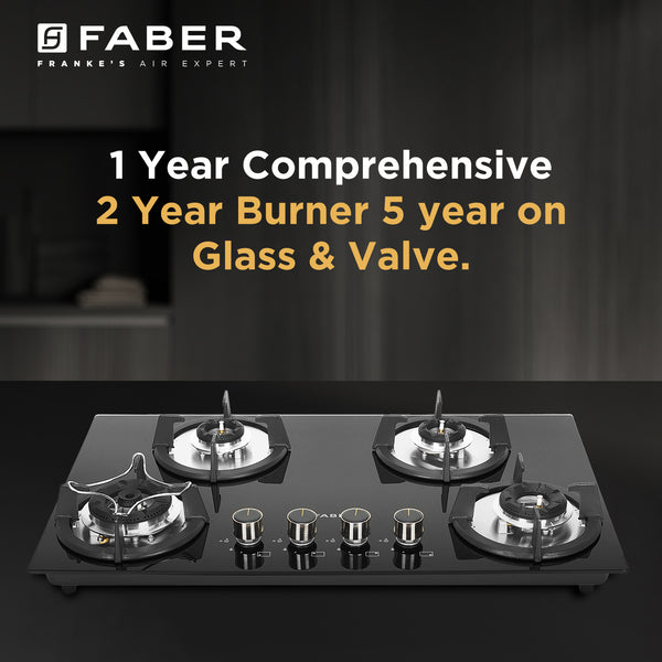 Buy Faber HOB SUPERIA HT764 BR AI 4 Burner Hobtop Stove Online - Buy ...