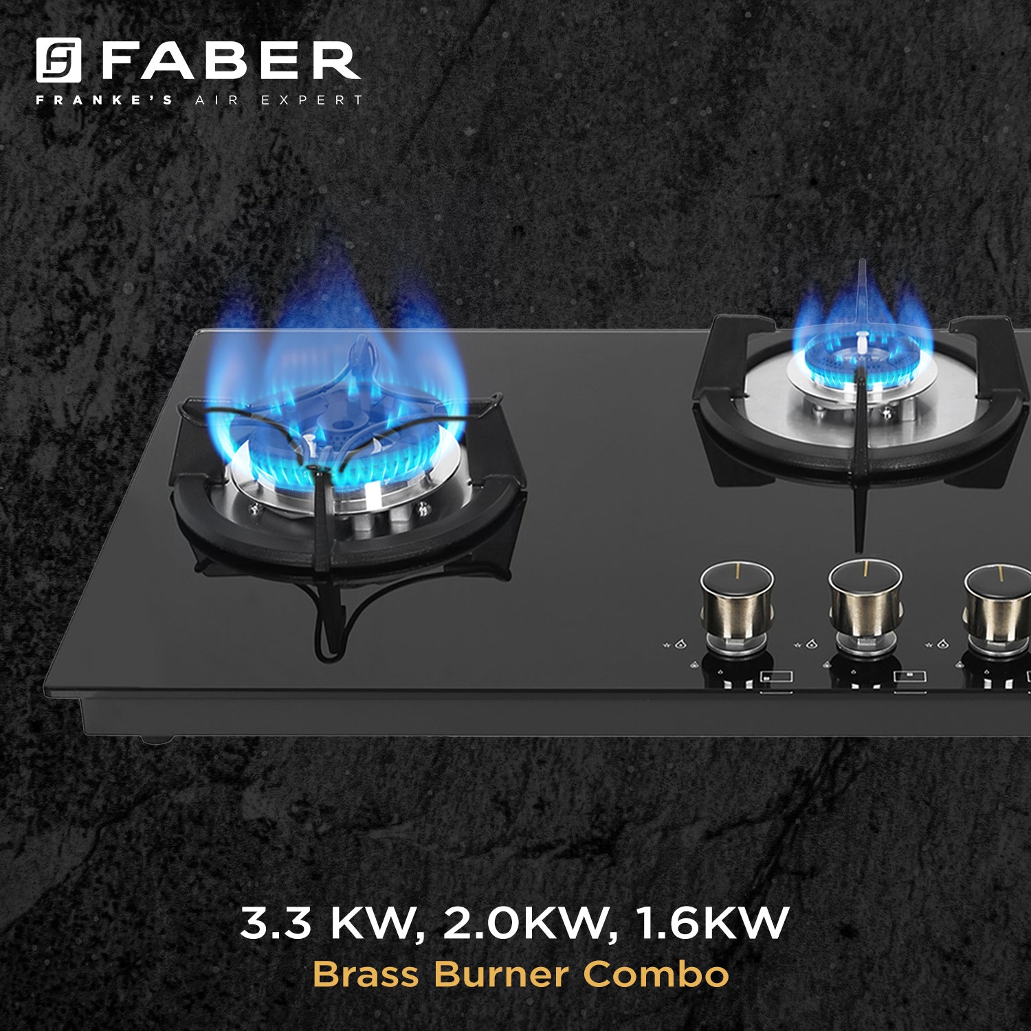 Buy Faber HOB SUPERIA HT903 BR AI 3 Burner Gas Stove Online - Buy now ...