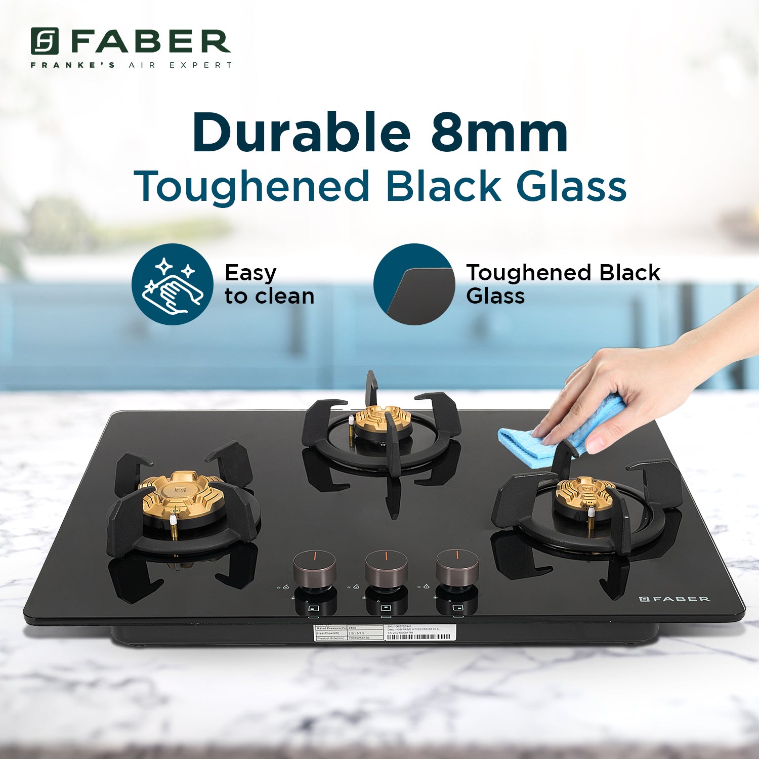 Shop Hob Prime HT703 CRS BR CI AI for Your Kitchen - Buy now at ₹ 16,790