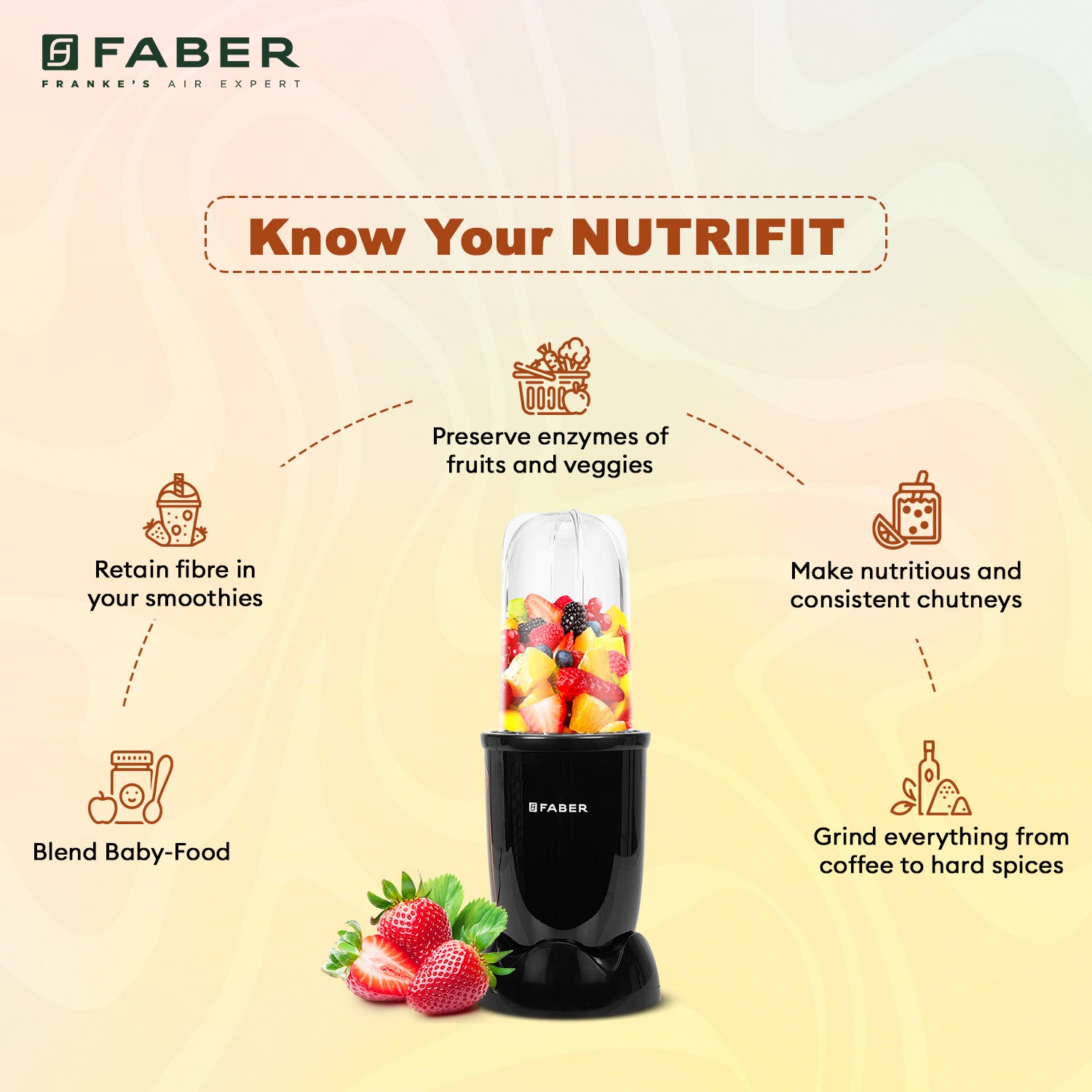 Buy Faber Sportz 3 in 1 Electric Blender Machine Online At Best Price ...