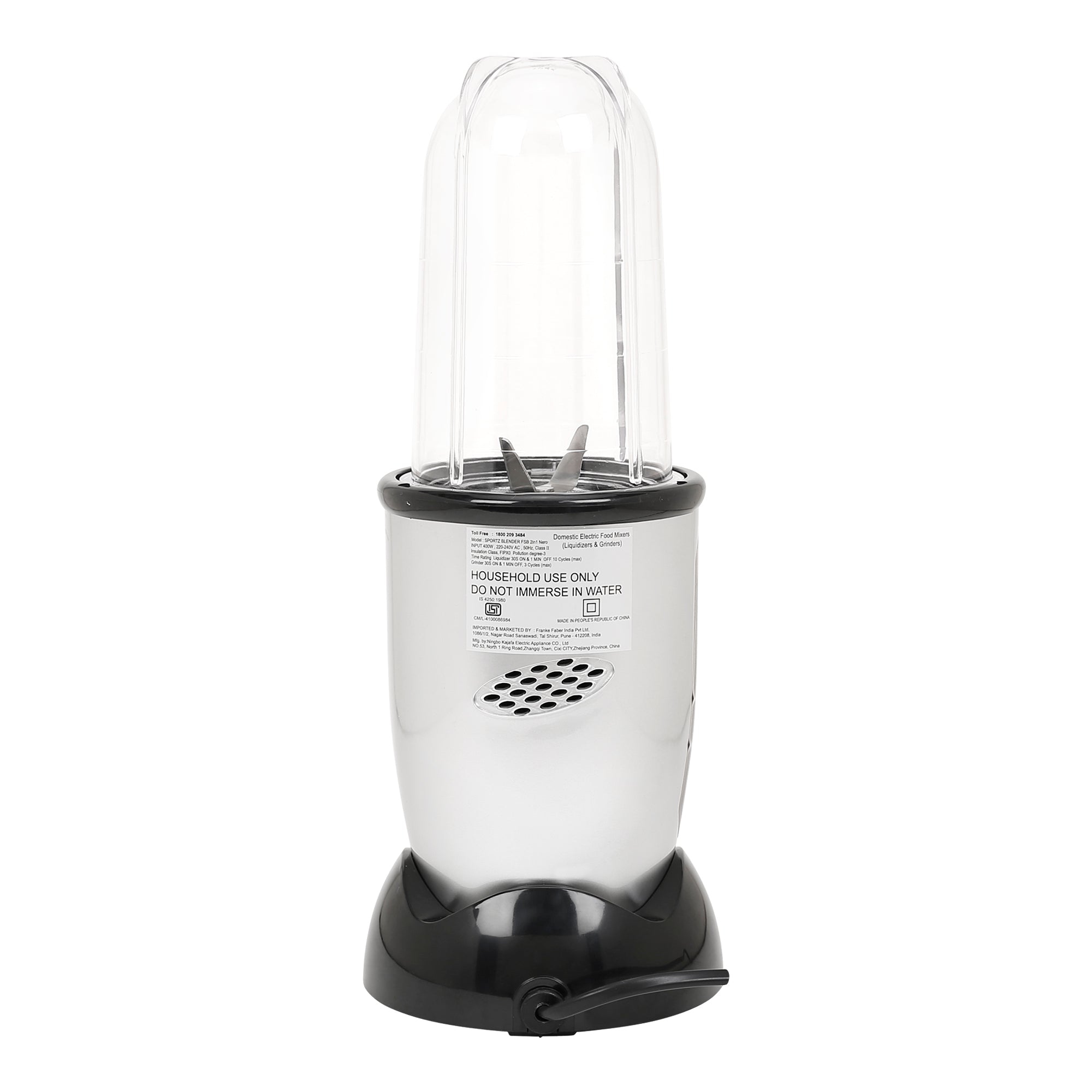 Buy Sportz Blender FSB 2in1 NERO Online Kitchen Small Appliances - Buy ...