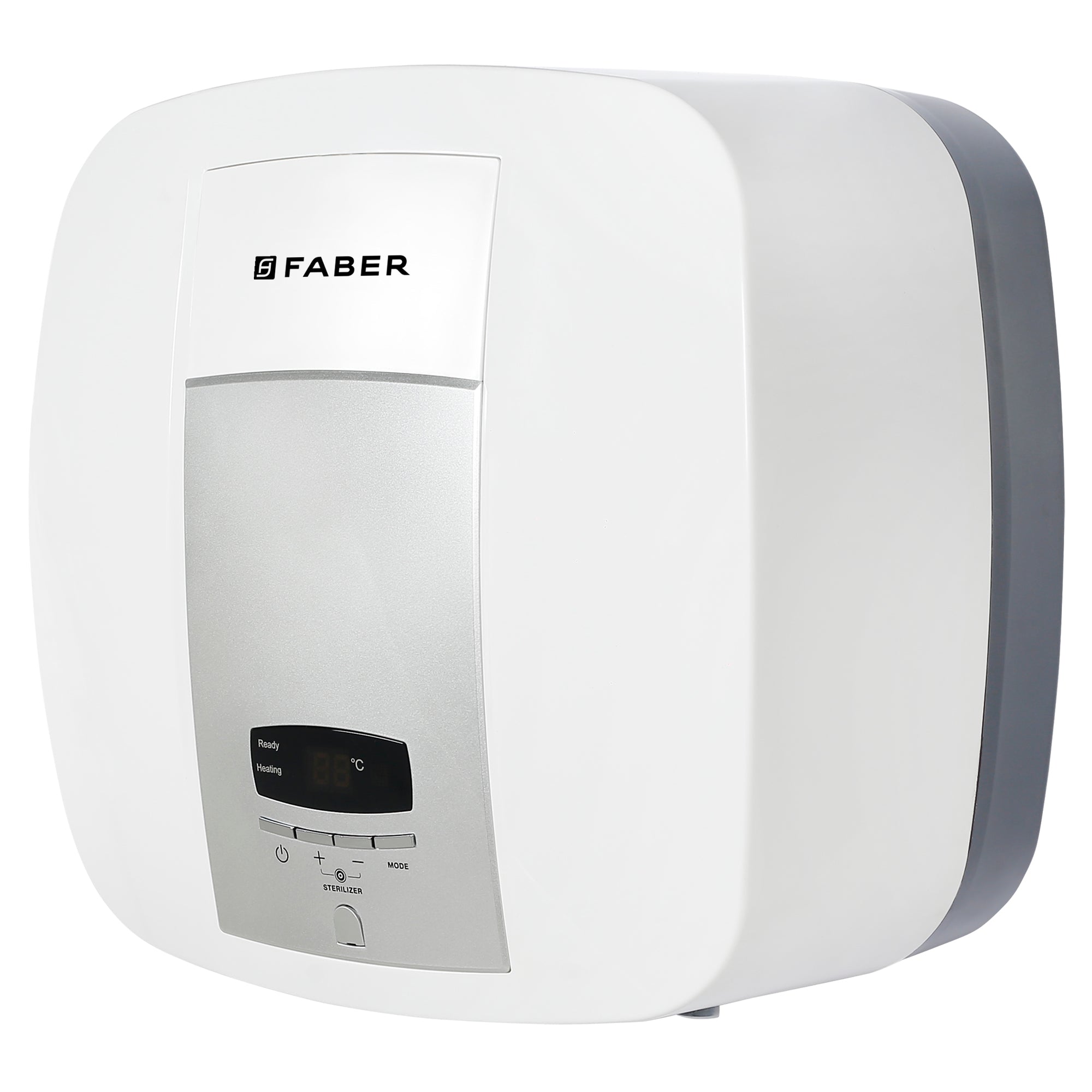 FWG Cyrus 15L DIGI Water Geyser - White & Silver - Buy now at ₹ 9,499