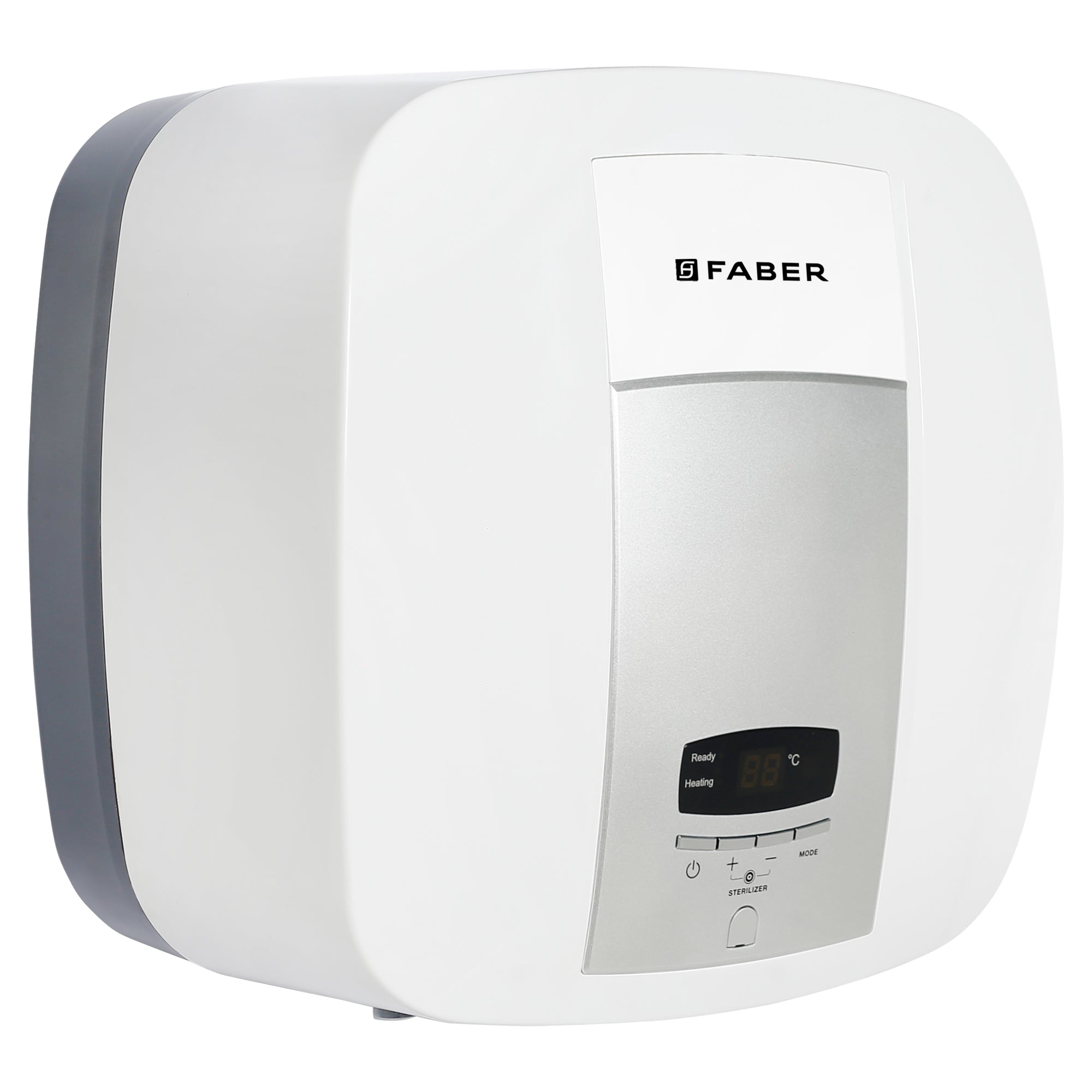 FWG Cyrus 15L DIGI Water Geyser - White & Silver - Buy now at ₹ 9,499