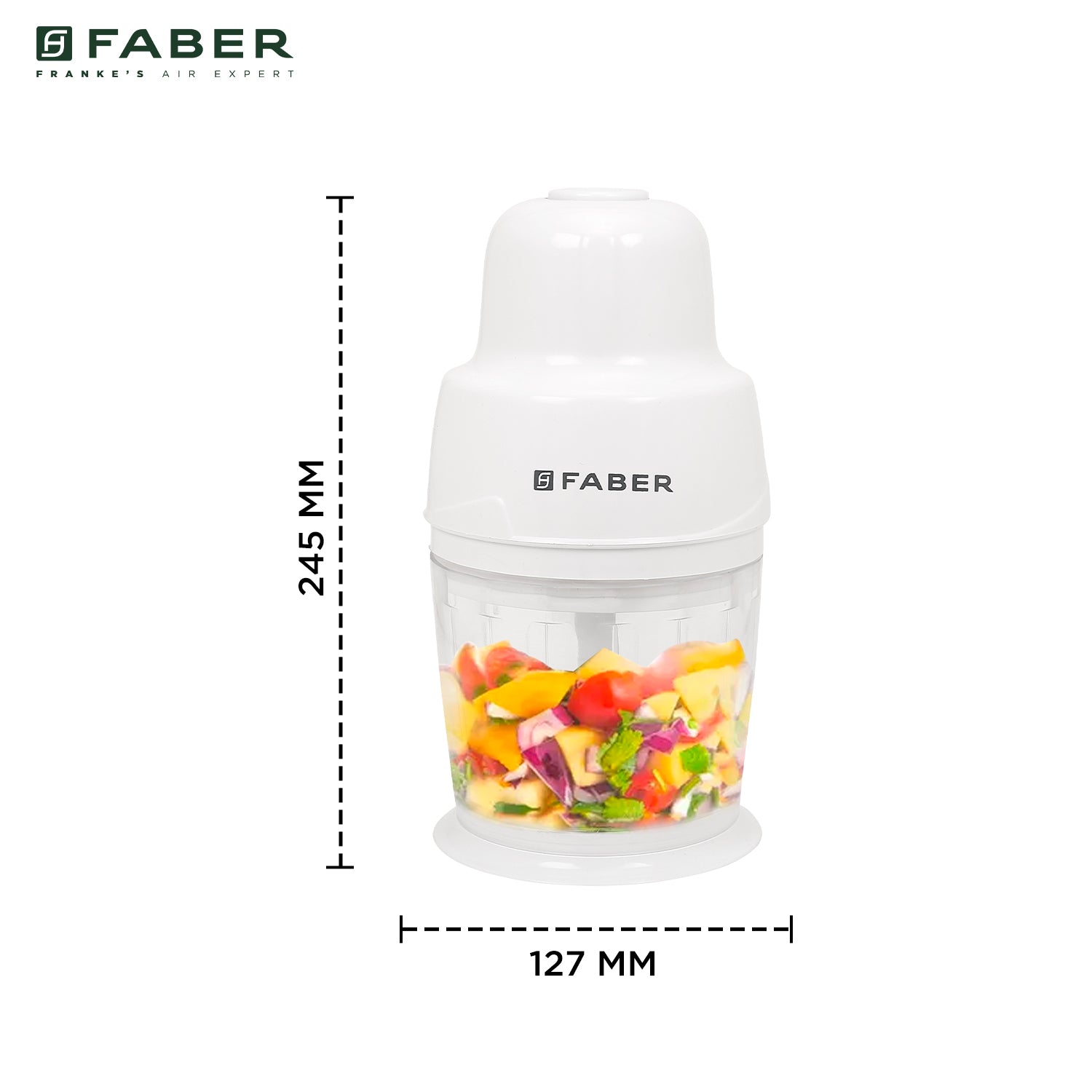 Buy PRO CHOPPER 250W WH Chopper & Hand Blender Online - Faber India ...