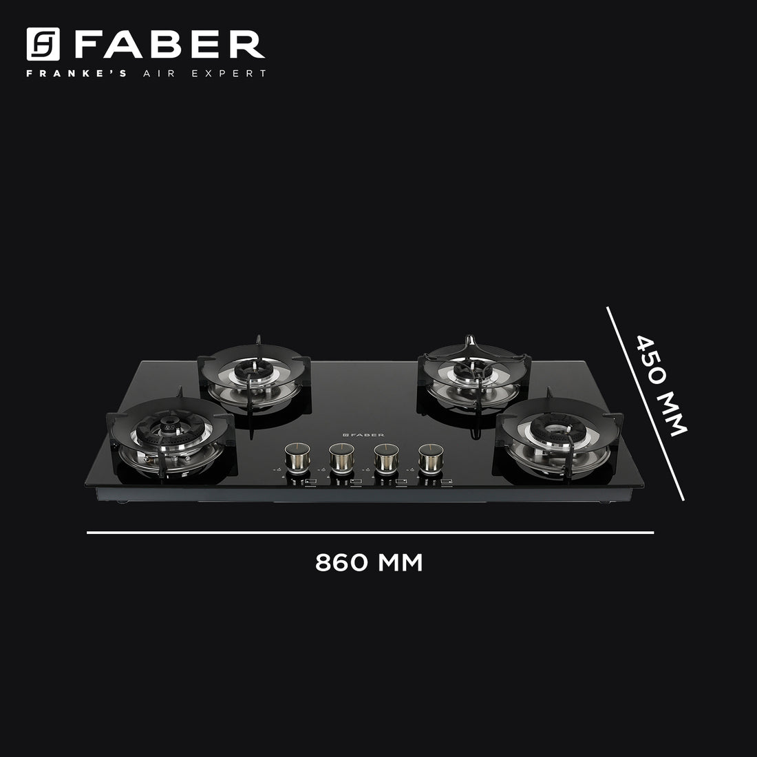 Buy Best Faber HOB SUPERIA HT904 BR AI 4 Burner Stove Online - Buy now at ₹ 20,044