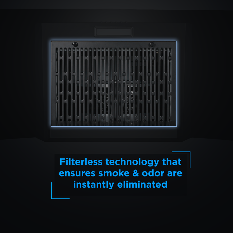 Shop Faber HOOD ALPHA IN HC Push Button FL BK 60cm Kitchen Chimney ...