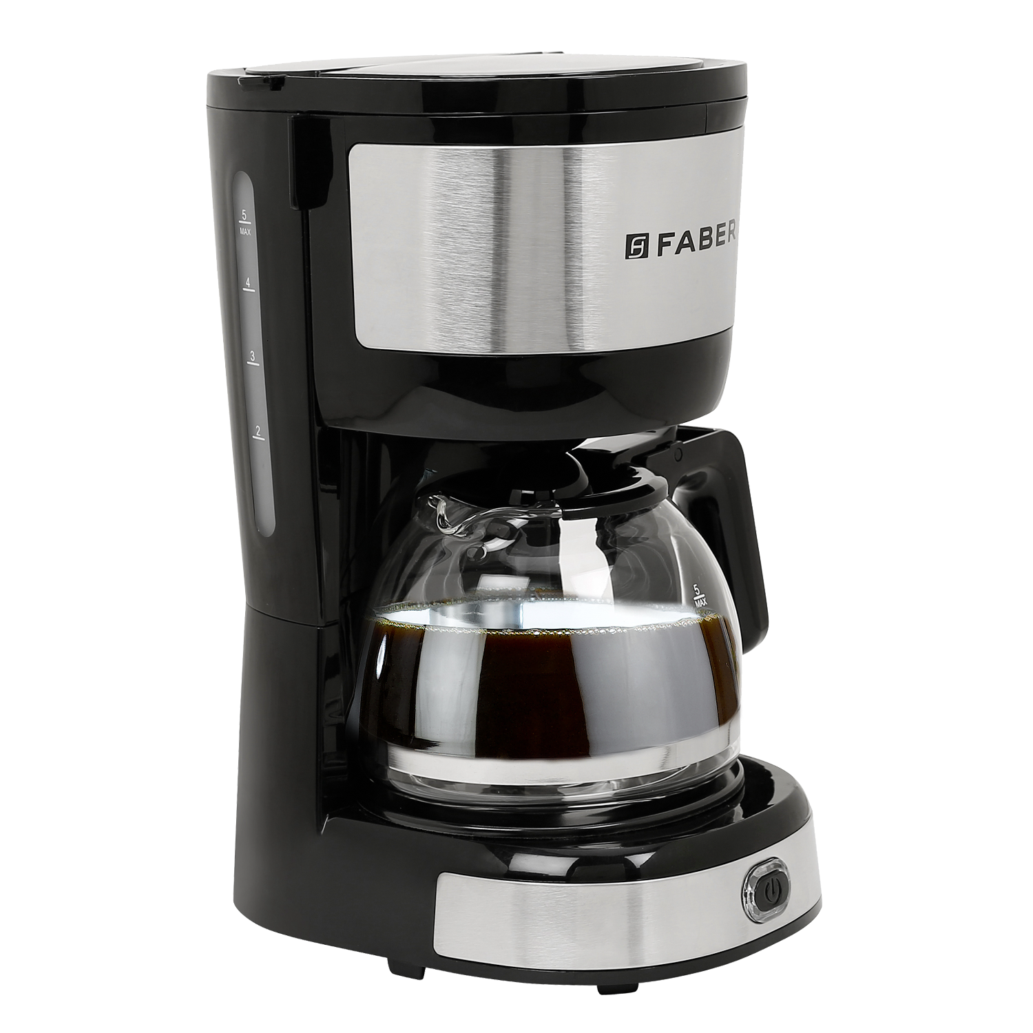 Buy DRIP COFFEE MACHINE FCM 0.6L SS BK Small Appliances Online - Faber ...