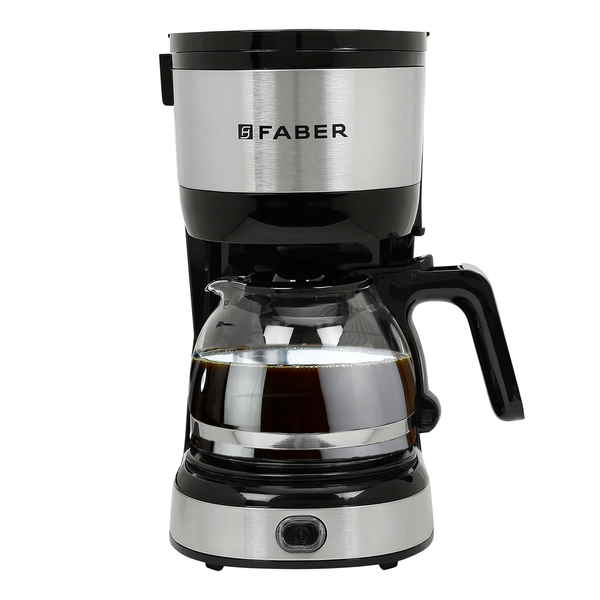 Buy DRIP COFFEE MACHINE FCM 0.6L SS BK Small Appliances Online - Faber ...