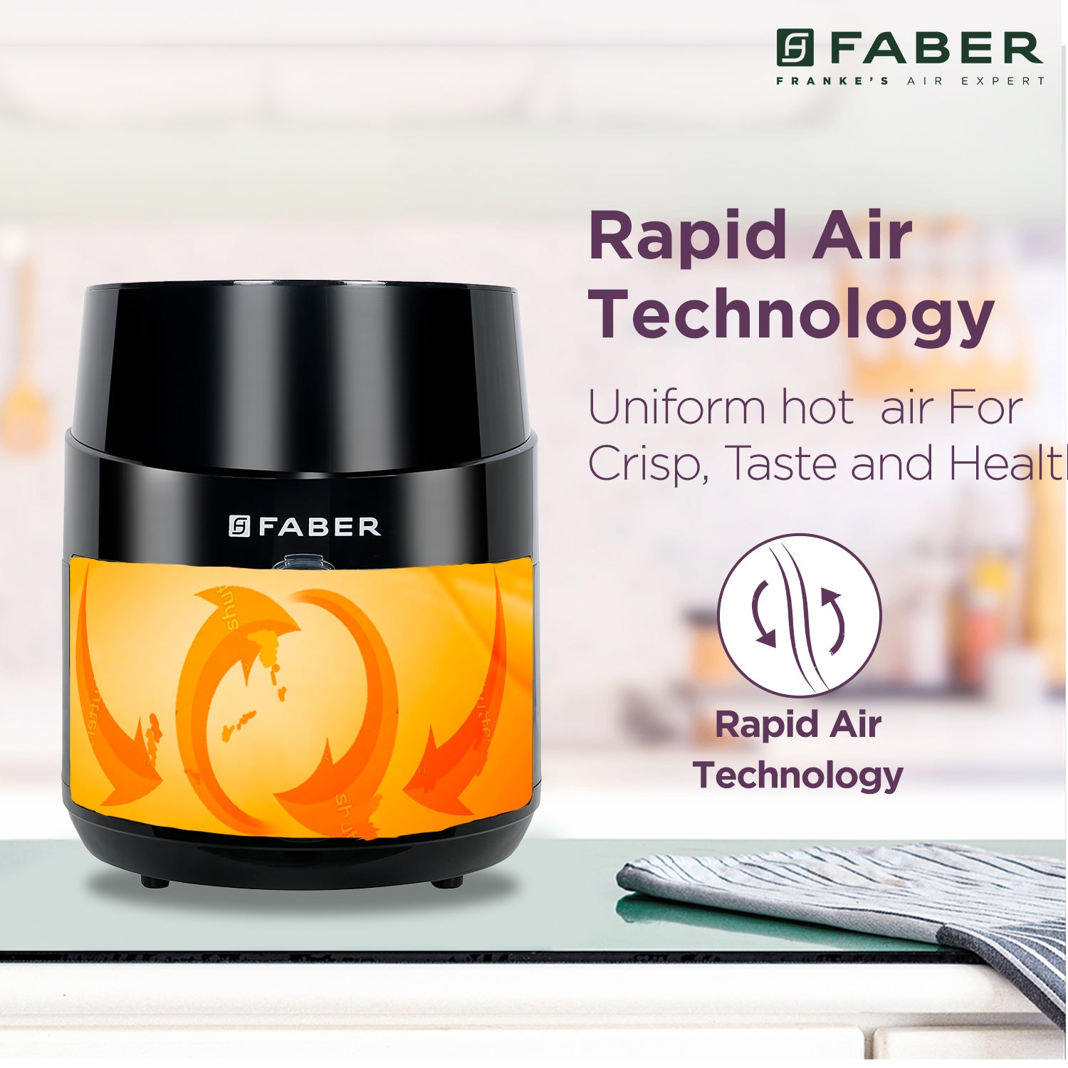 Buy Faber Hot Air Fryer FAF 4.5ASBK - 4.5L Online @ 36% OFF - Buy now ...