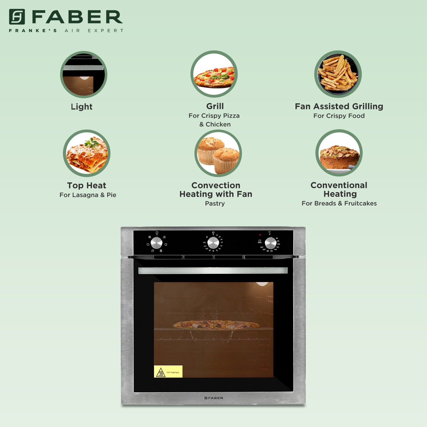 Buy Faber 80 Litres FBIO Best Built-in Oven Online - Buy now at ₹ 44,409