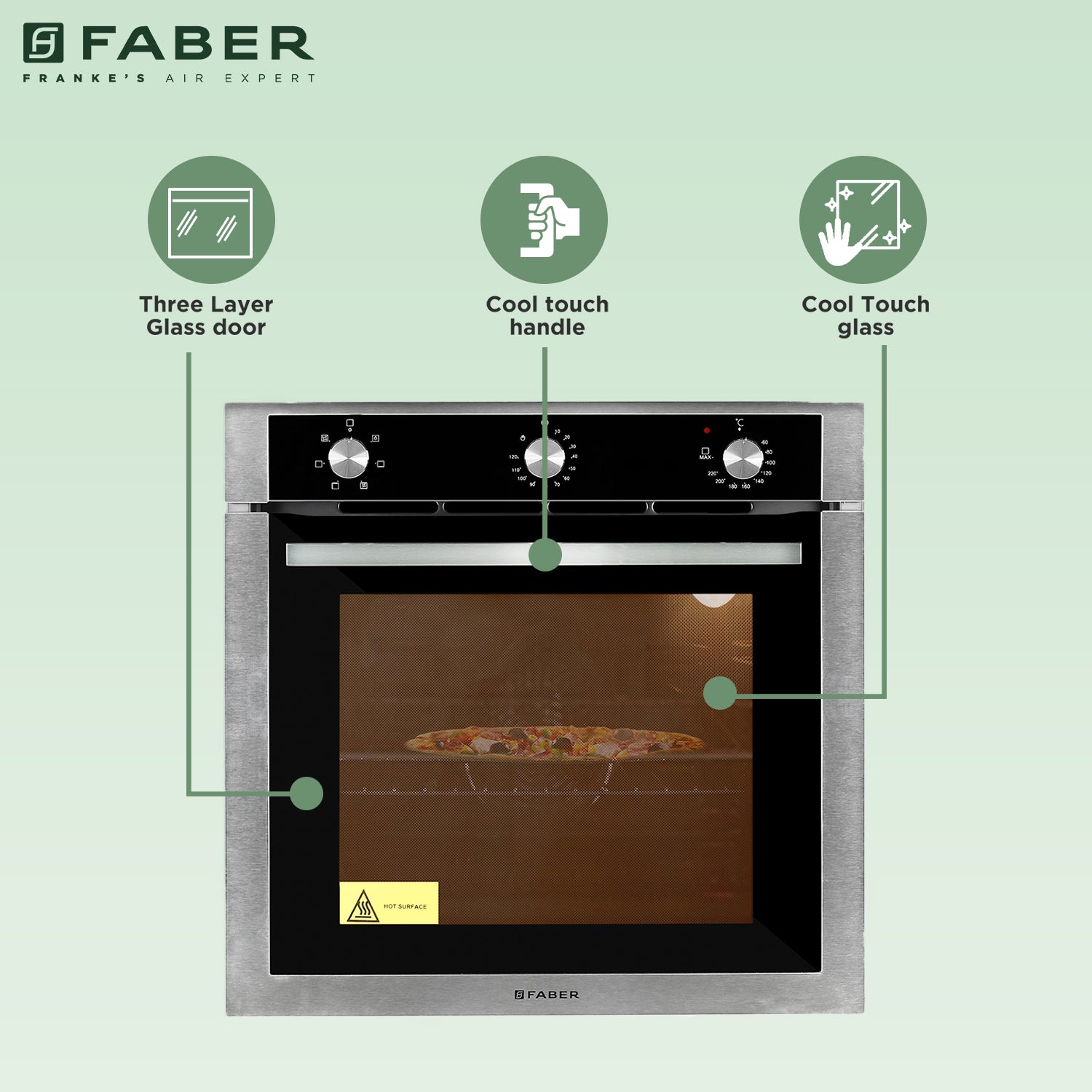 Buy Faber 80 Litres FBIO Best Built-in Oven Online - Buy now at ₹ 44,409