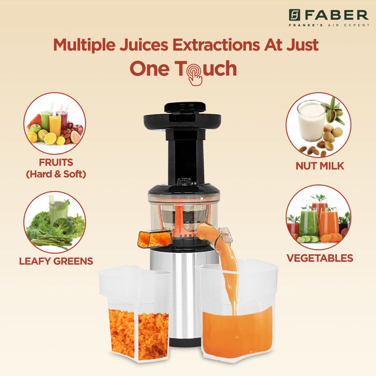 Buy FSJ 150 R (Slow Juicer) Slow Juicer Online - Faber - Buy now at ₹ 8,499