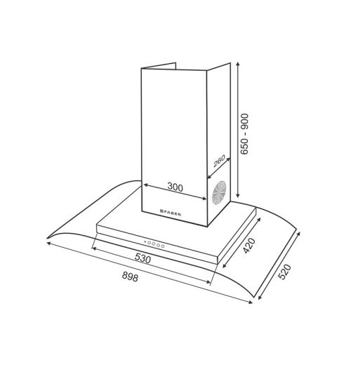 Baffle Filter Chimney 90cms | High Suction Power 3D Chimney for Kitchen ...