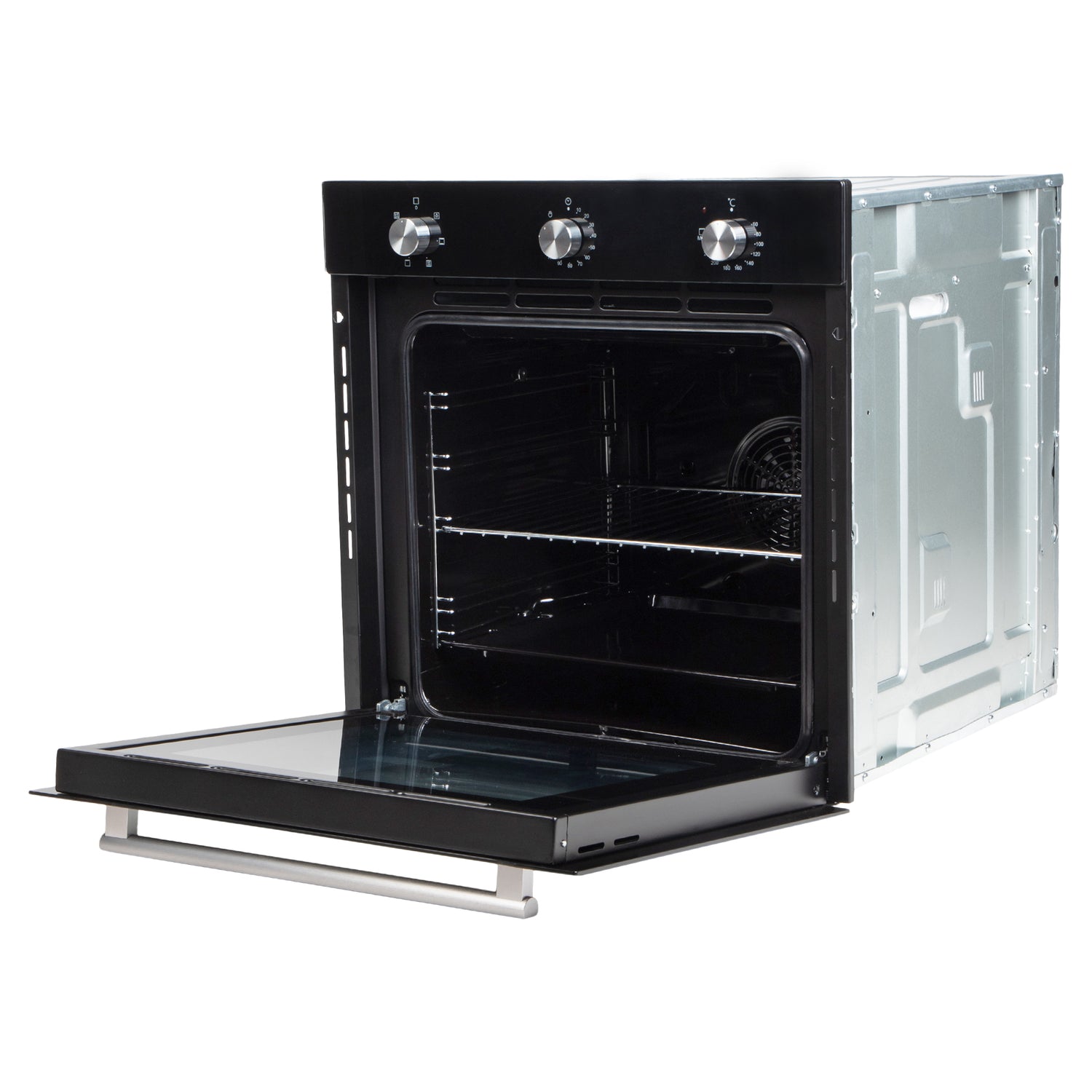 Shop FBIO 6F 80 Litres Black Touch Control Built-in Oven - Buy now at ...